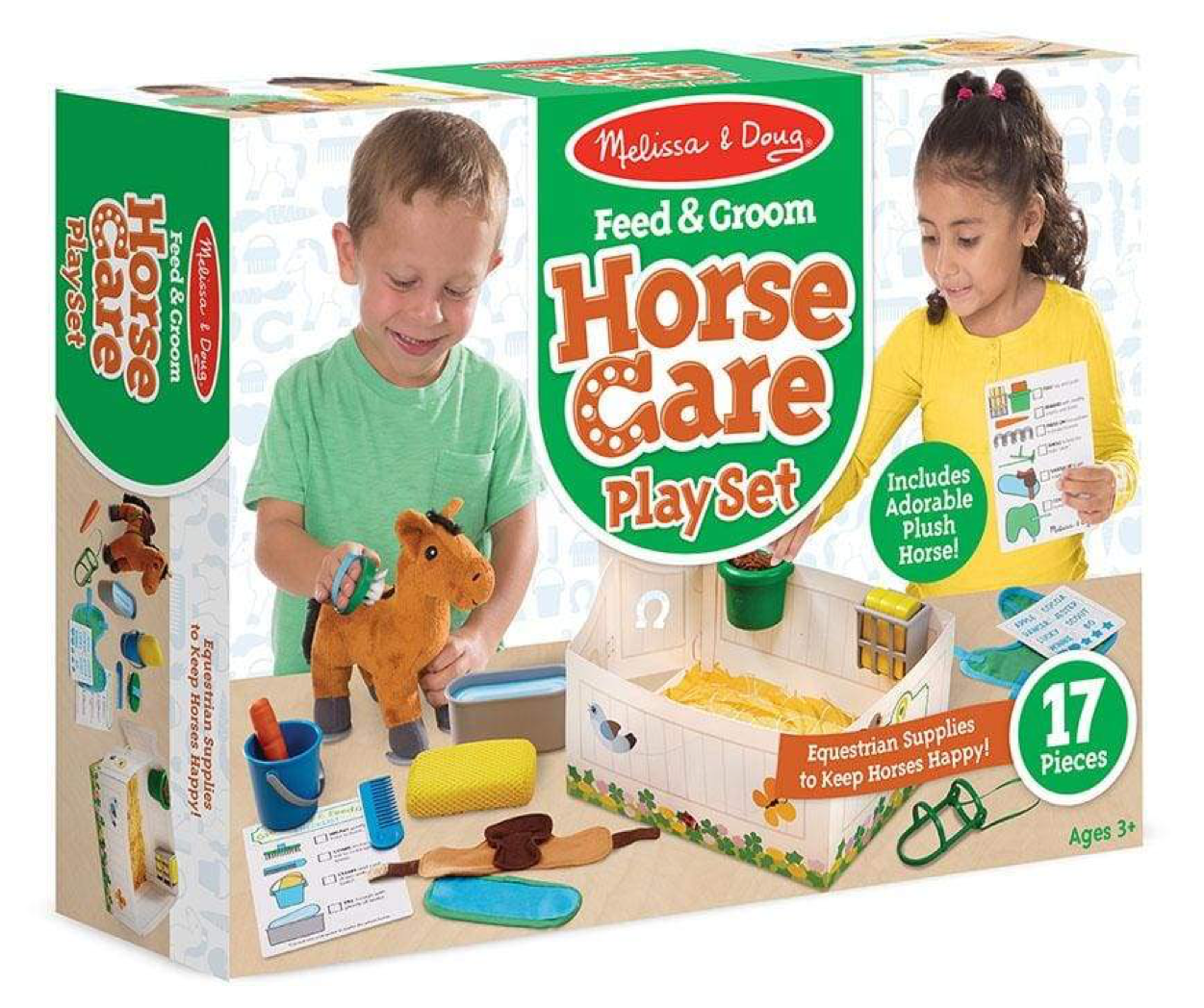 Melissa and doug horse care playset store